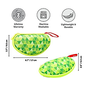 ZIPIT Colorz Glasses Case/Storage Box, Green