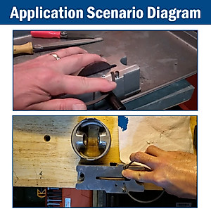 Manual Piston Ring Filer includes 120 Grit Carbide Grinding Wheel Replace 66785 66786