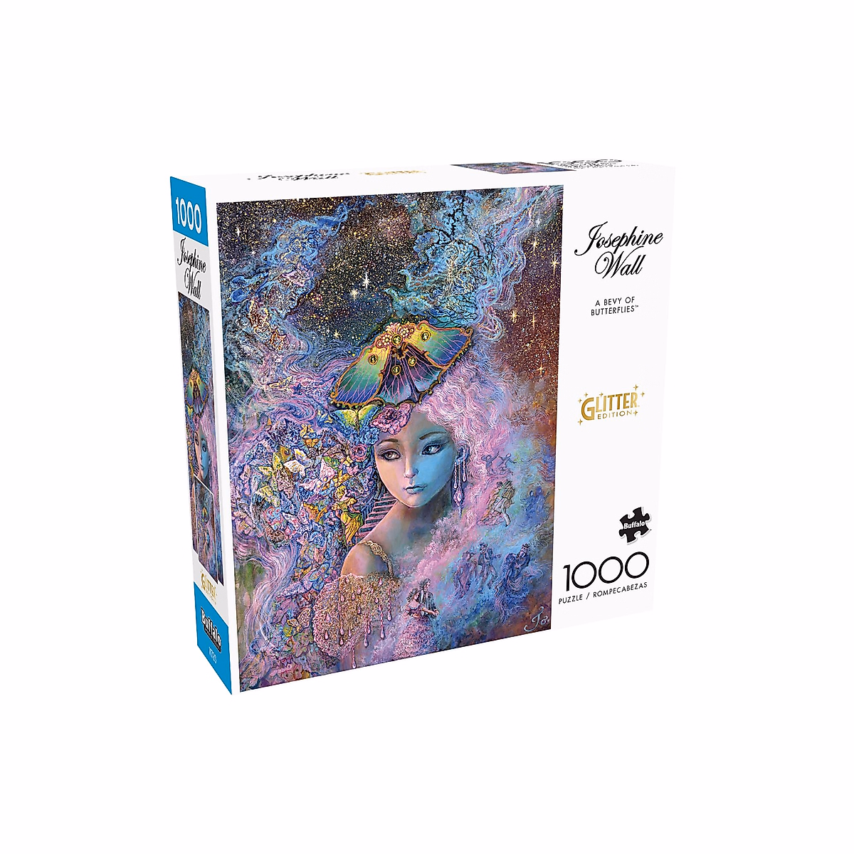 Buffalo Games - JoWall - A Bevy of Butterflies - 1000 Piece Jigsaw Puzzle for Adults -Challenging Puzzle Perfect for Game Nights - Finished Size is 26.75 x 19.75
