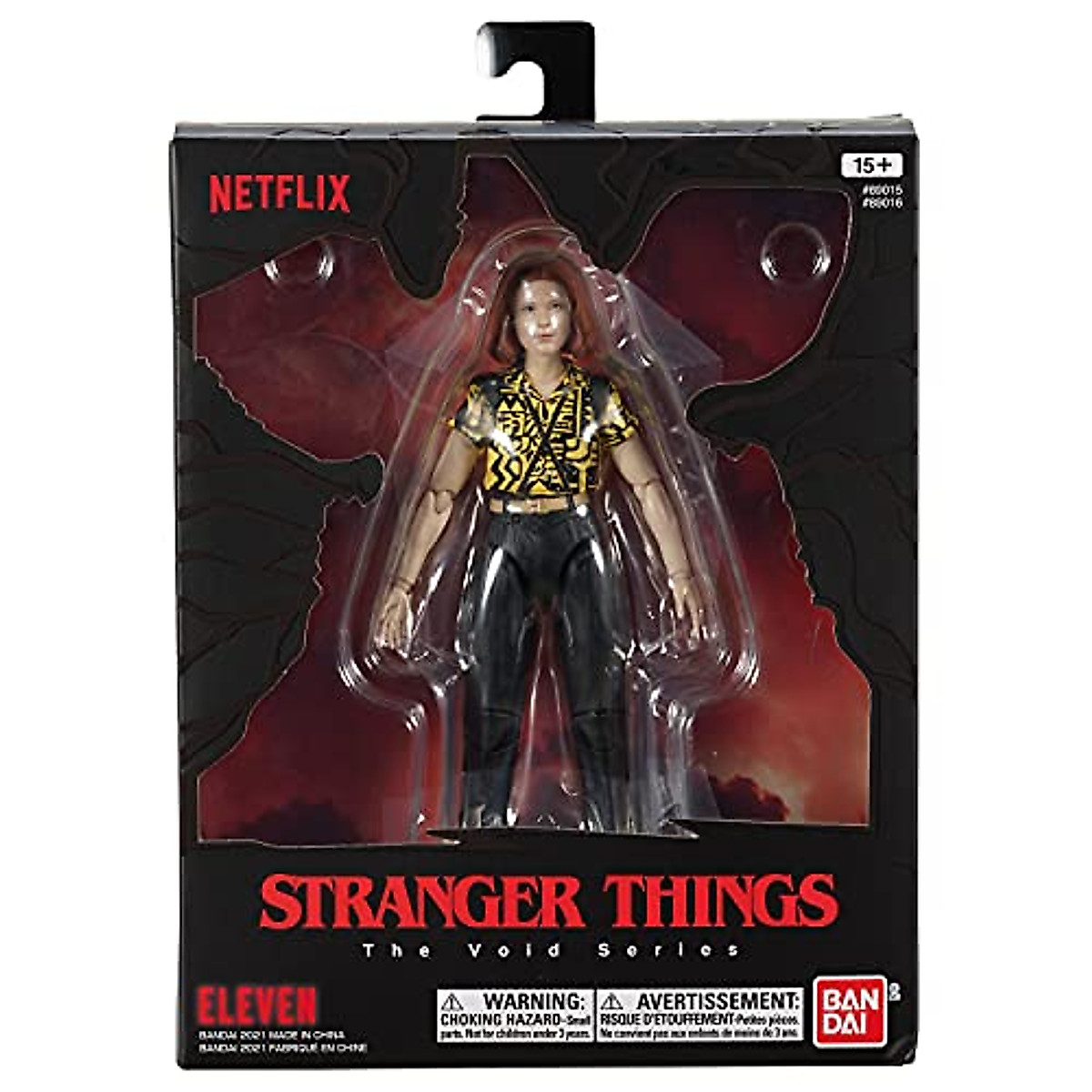 Bandai Namco - Stranger Things - Eleven (Yellow Outfit), 6” Hawkins Figure Collection Action Figure