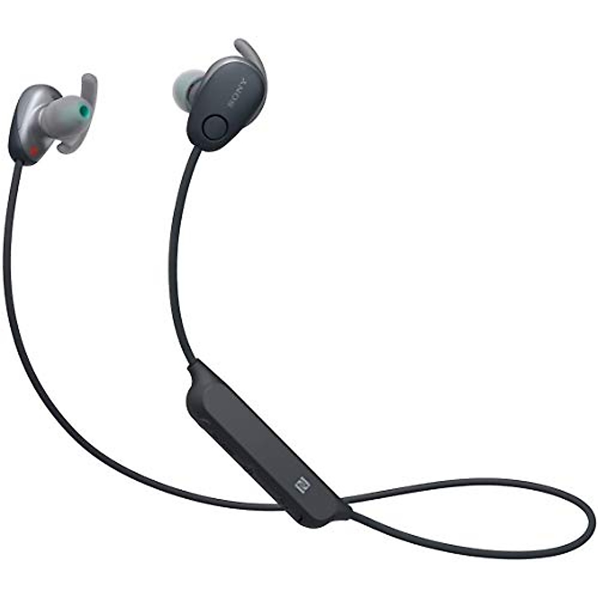 Sony SP600N Wireless Noise Canceling Sports In-Ear Headphones, Black (WI-SP600N/B)