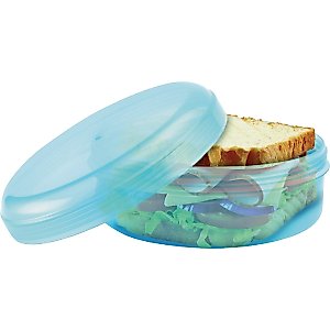 SubSafe Sandwich Safe, Reusable Sandwich Container for Square Bread, Keeps Sandwiches Fresh, Ideal for Boating & Coolers, 2-Pack