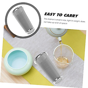 Unomor Coffee Filter White Coffee Maker Iced Tea Filter Iced Coffee Accessories Cold Brew Coffee Maker Espresso Coffee Maker Coffee Machine Mesh Coffee Filter Stainless Steel