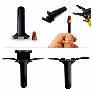 10-Pack Waterproof Cable Splice Kit - Low Voltage High Performance Electric Dog Fence Splices for Repair or Installation of Any Underground Pet Fence Containment System…