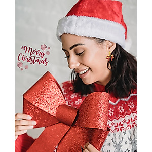 16Pairs Halloween Christmas Clip on Earrings Dangle for Women Teen Christmas Tree Snowflake Snowman Spooky Ghost Pumpkin Bat Cat Squirrel Maple Leaf Thanksgiving Fall Earrings Holiday Jewelry (Holiday Earrings)