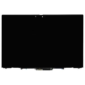 WARWOLFTEAM 14" FHD 1920x1080 LCD Screen IPS LED Touch Display with Touch Control Board and Bezel Assembly Compatible with Lenovo Thinkpad X1 Yoga 3rd Gen. FRU: 01YT242 01YT243 01AY922 01AY923