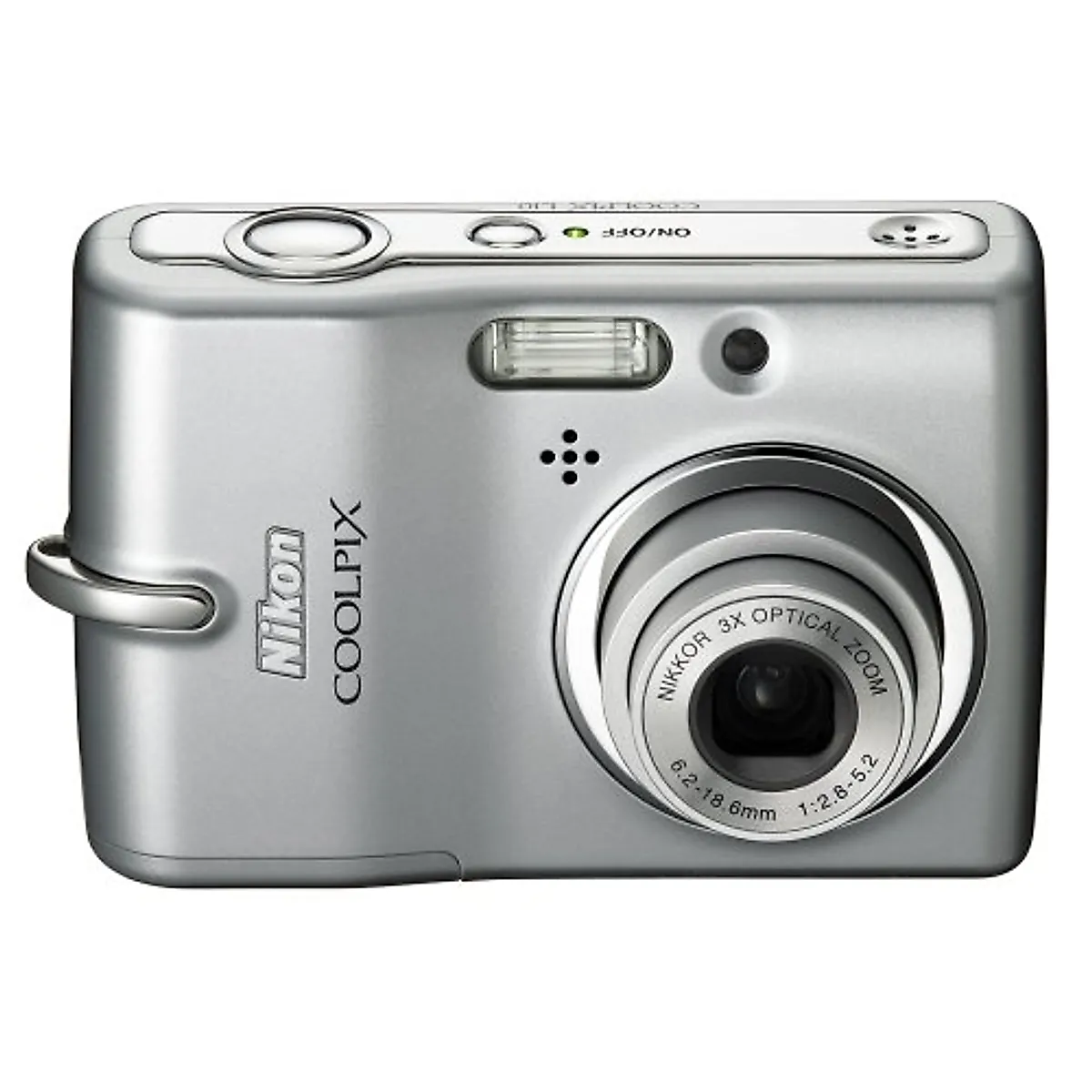 Nikon Coolpix L10 5MP Digital Camera with 3x Optical Zoom
