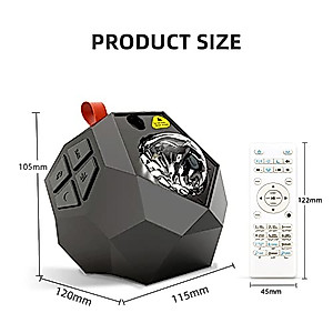 Equantu Galaxy Projector Quran Speaker - Quran Moon Projector Night Light SQ959