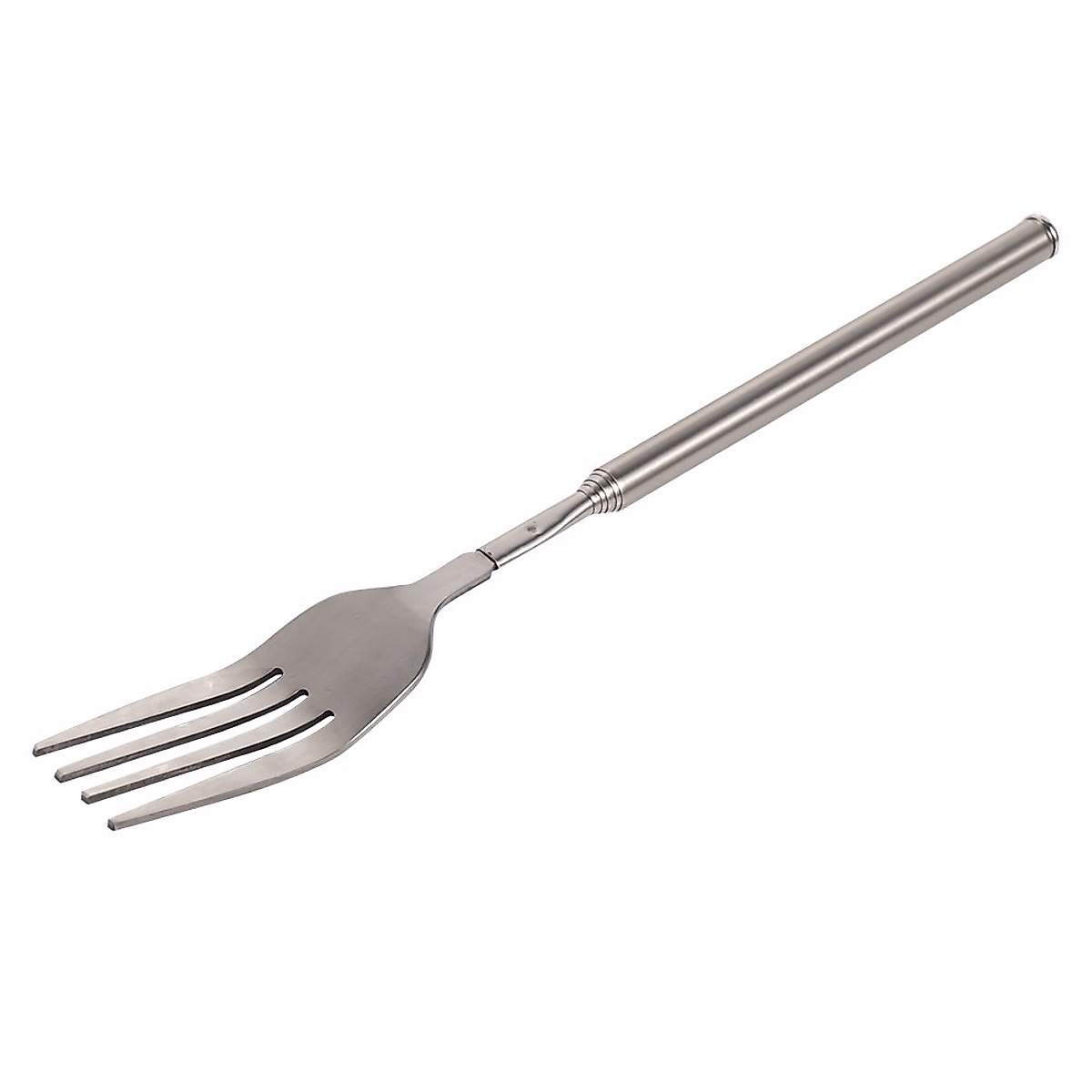 ORULA Telescopic Fork,Extendable Fork,Extending Fork,64cm Long Stainless Steel Retractable Fork Extendable Dinner Fruit Dessert Fork 8.7~25.4in