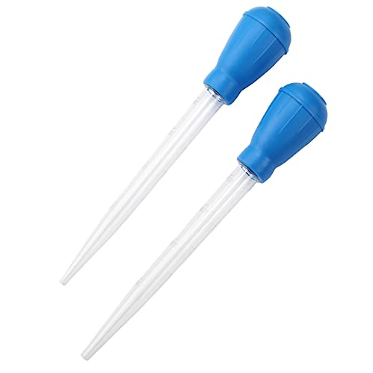 ACEONE Manual Fish Tank Water Changer Aquarium Dropper, 2Pcs 30ml Aquarium Clean Pipette Dropper, Fish Tank Cleaning Waste Remover, Aquarium Gravel Cleaning Straw