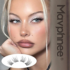 Natural Cluster Lashes Wispy CC Curl 9-11MM Mixed Lengths Eyelash Extension Individual 96 Pcs DIY Lash Extension at Home