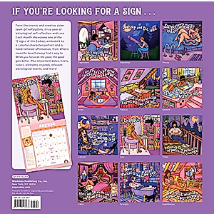 The Pulp Girls’ House of Zodiac Wall Calendar 2023: A 2023 Calendar of Astrological Self-Care