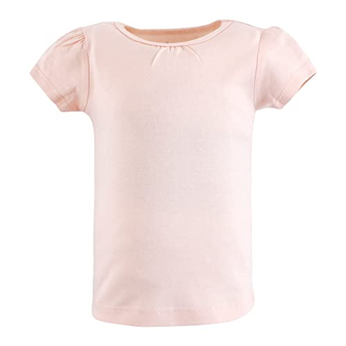 Hudson Baby Unisex Baby Short Sleeve T-Shirts, Cinnamon Pink Prints, 12-18 Months