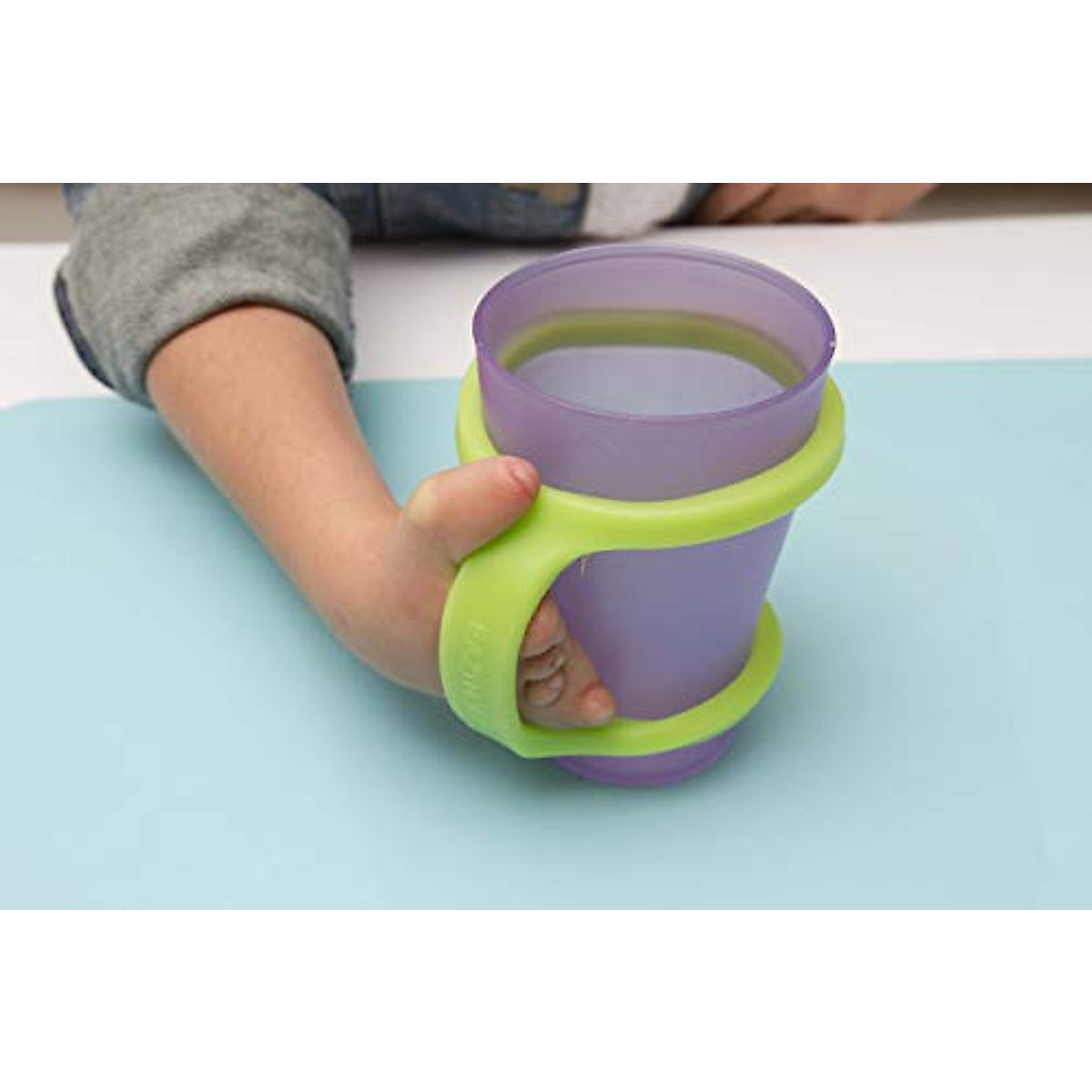 EaZyHold Adaptive Handle for Sports, Tools, Cups and Bottles for Kids, Adults, Veterans, Seniors, Independent Living Accessory for Weak Grip, Stroke, Cerebral Palsy, Arthritis (2 Pack)