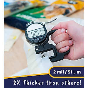 Pettiny 20 XL Cat Litter Box Liners with Drawstrings Scratch Resistant Cat Litter Bags for Extra Large Litter Trays