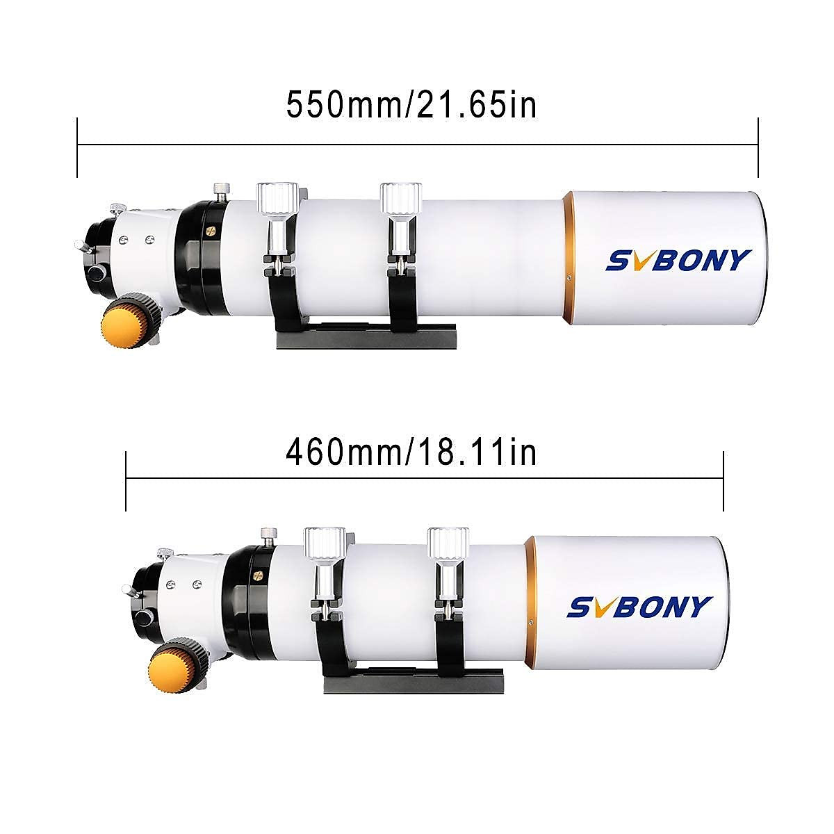 SVBONY SV503 Telescope 80ED F7 Telescope, Bundle with SV193 Focal Reducer 2 Inch 0.8X Field Flattener Telescope Accessory for SV503 80mm F7 ED Telescope