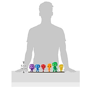 Funko POP! Artist Series: Marvel Infinity Saga - Avengers with Base (6 Pack) Amazon Exclusive, Multicolor, (57619)