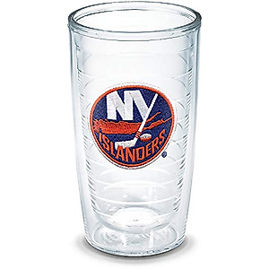 Tervis Made in USA Double Walled NHL New York Islanders Insulated Tumbler Cup Keeps Drinks Cold & Hot, 16oz - No Lid, Primary Logo