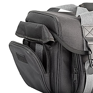 Ultimaxx Large Water Resistant Gadget Bag with Dual Buckles & Pockets for Sony,Nikon, Canon, Olympus, Pentax, Panasonic, Samsung & Many More SLR Cameras & Camcorders