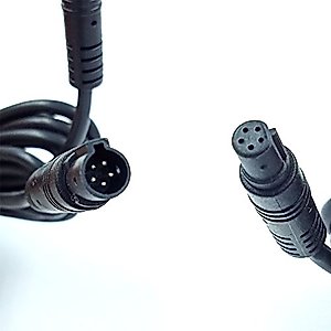 Backup Camera Extension Cable, 5 Pin 6.5 Ft Dash Cam Cord Car Dash Camera Rear View Camera Cord Wires
