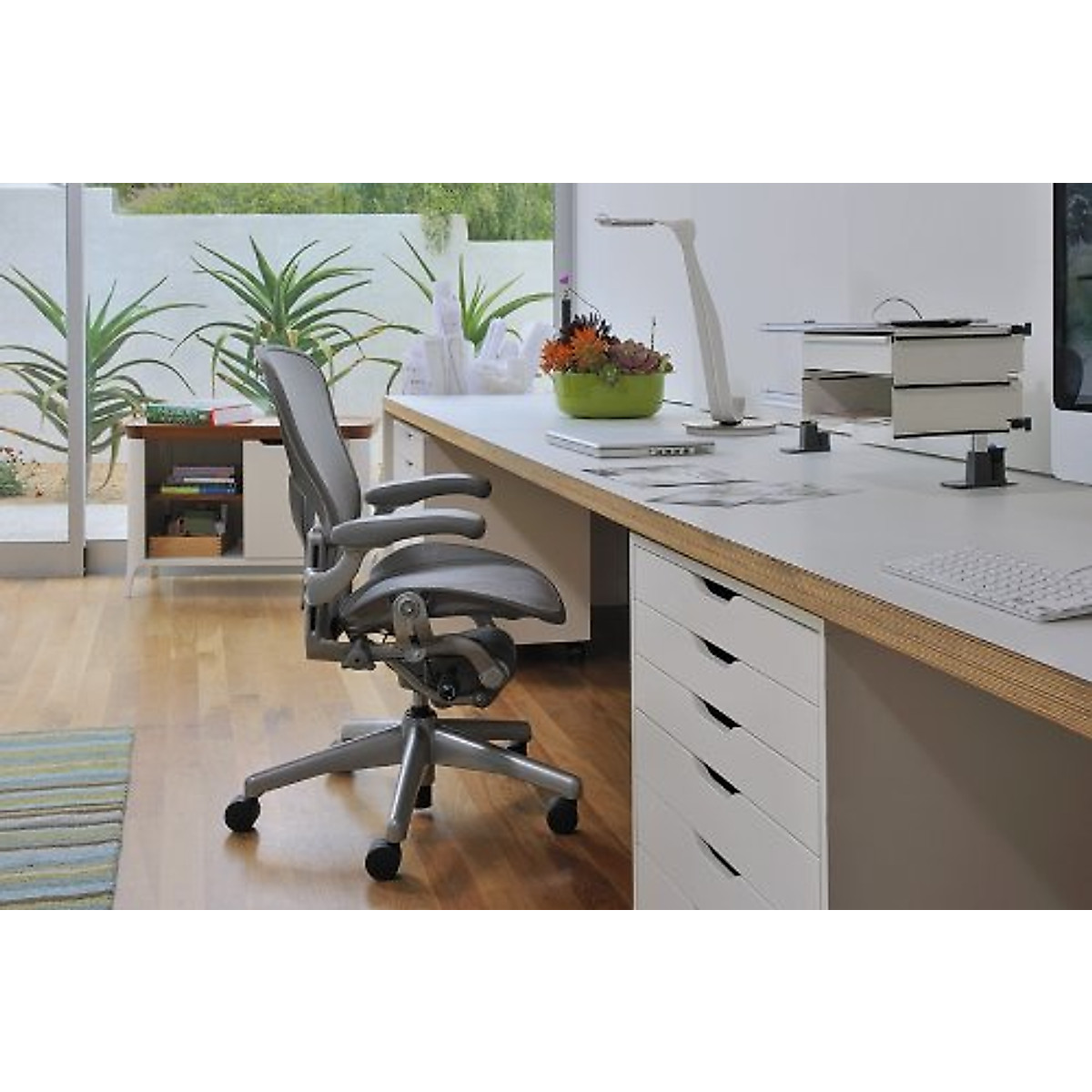 Herman Miller Classic Aeron Chair Lumbar Pad - Graphite - Size B