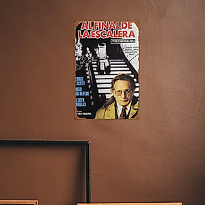 The Changeling Professional Tin Poster- Ideal Wall Decor for Bars, Cafes, Offices, Restaurants, Homes, Gardens, Shops, Clubs - 12 X 8 Inches