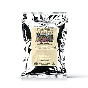 Starwest Botanicals Organic Malabar Black Whole, Pepper, 16 Ounce