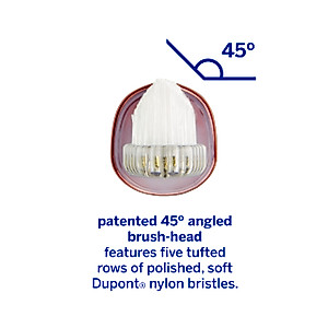 Supersmile Zina45 Replacement Brush Heads for Sonic Pulse Toothbrush, Rose Gold, 2 Count (Pack of 1)