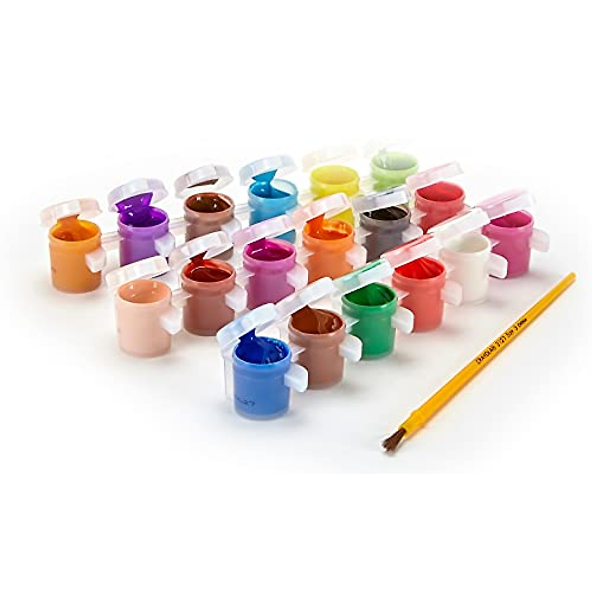 Crayola Washable Kids Paint Set & Paintbrush, Painting Supplies, 18 Count