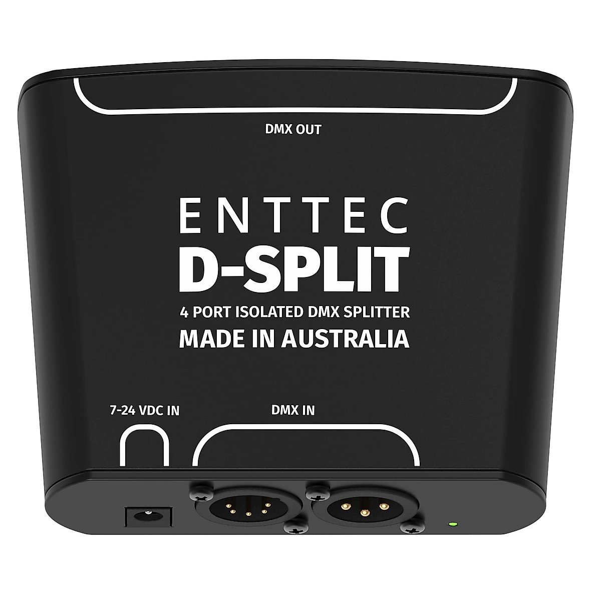Enttec D-Split 70579 DMX 4 Port Isolated Splitter / Isolator (5-Pin)