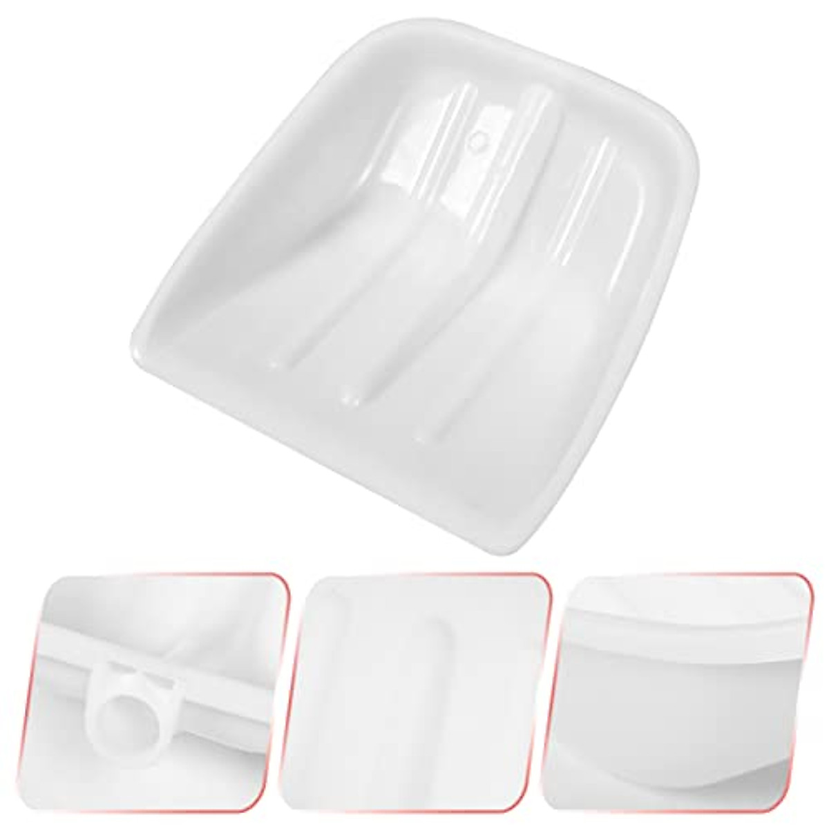 LIOOBO Ice Remover Tool Plastic Shovel Head Replacement Snow Shovel Grain Shovel Poultry Feed Shovel Windshield Shovel