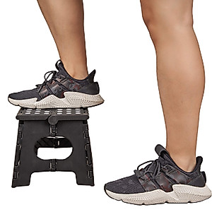 Simplized Small Folding Step Stool - Step stools for Kids and Adults - 9" Hand Chair, One-Hand Operation Stool