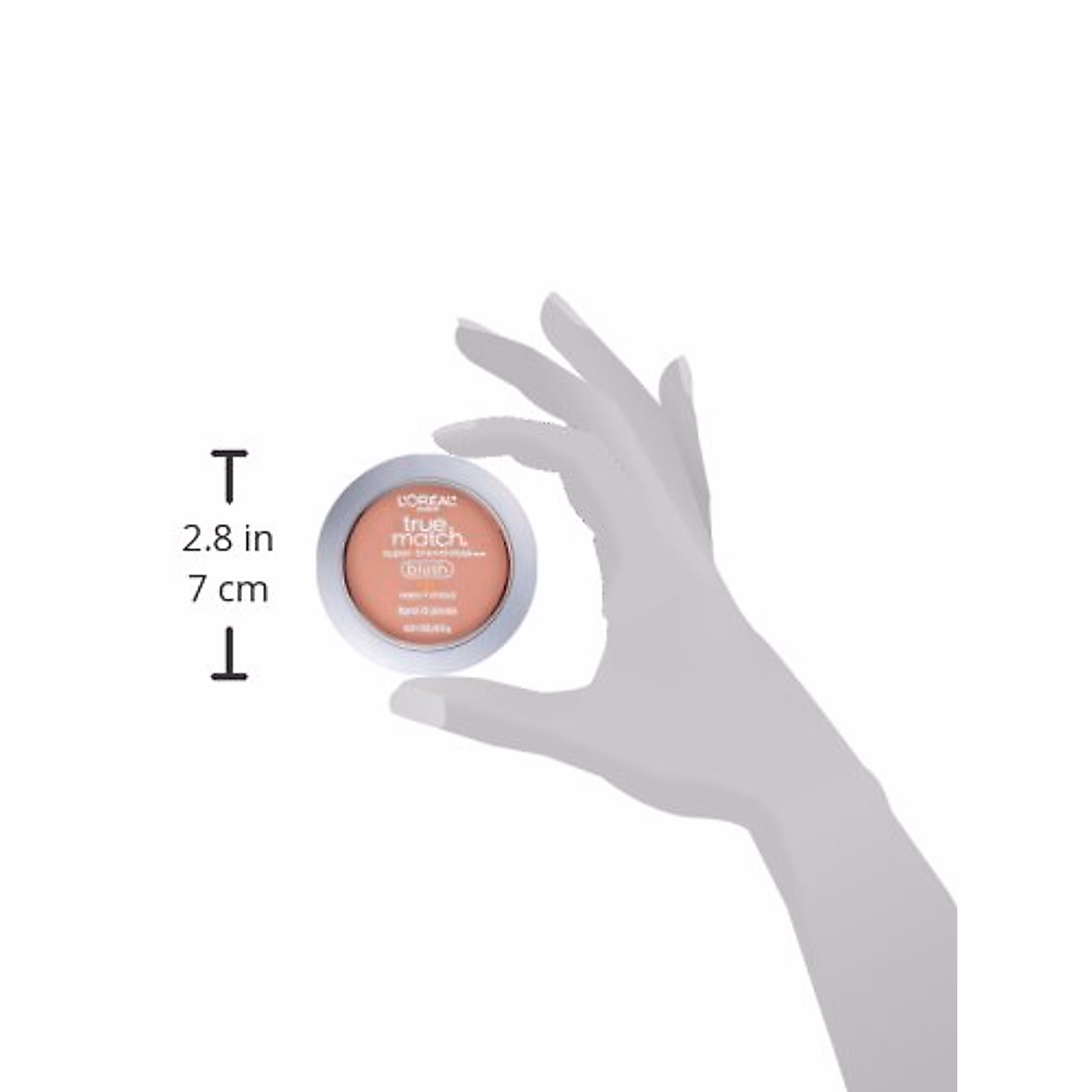 L'Oréal Paris True Match Super-Blendable Blush, Precious Peach, 0.21 oz.