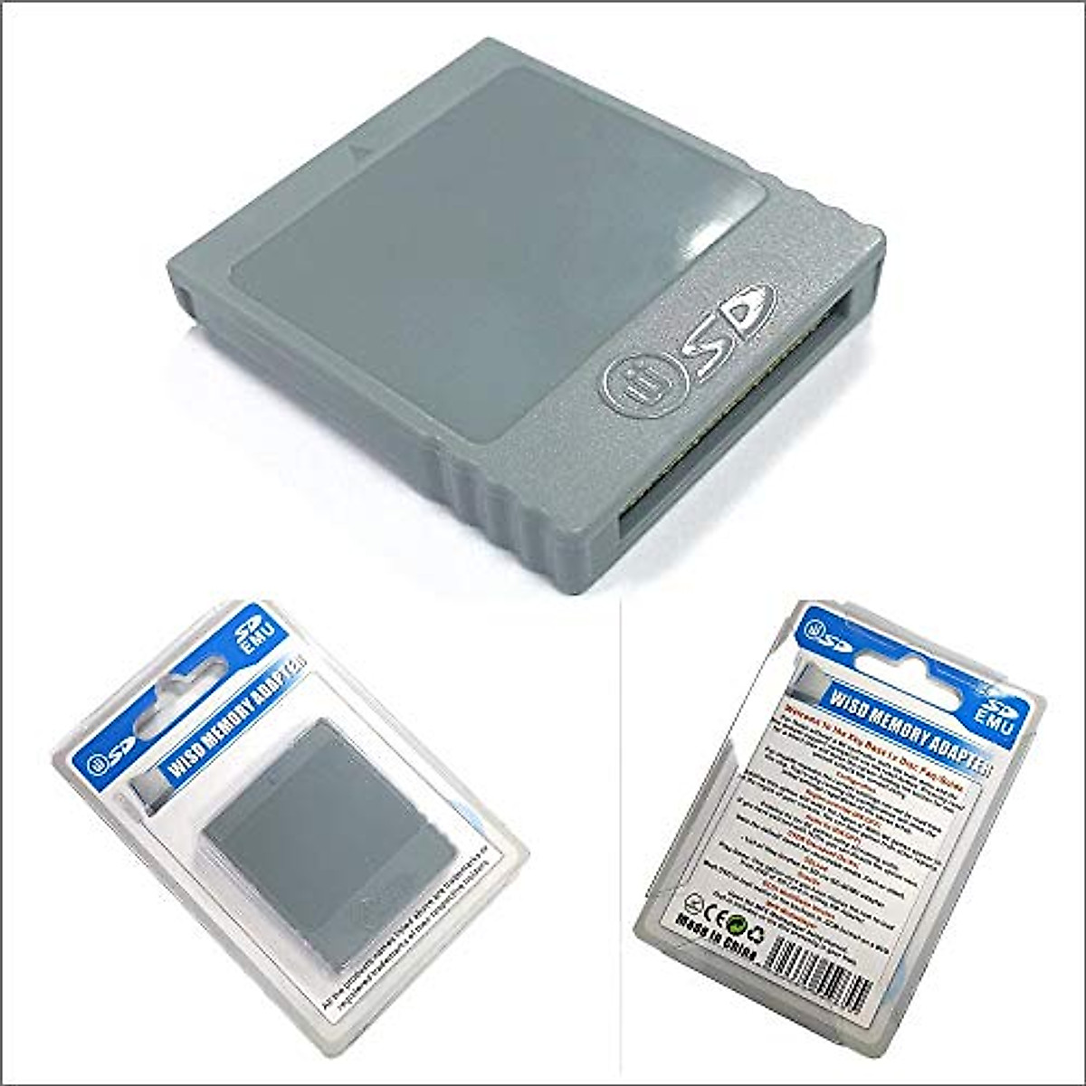 SD Memory Flash Card Stick Reader Converter Adapter Adaptor for Nintend Wii NGC Gamecube Console