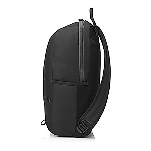 HP Commuter Laptop Backpack | with 15.6” Laptop/Tablet Compartment | Water-Resistant, Carry-on | Water Bottle Pocket, Reflective Accents, (5EE91AA), Black, Model: 5EE91AA#ABL