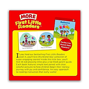 Scholastic First Little Readers: More Guided Reading Level A Books, Set of 25 Books