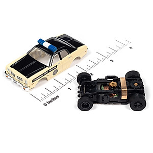 Auto World Xtraction SC397-1 1978 Plymouth Fury Tennessee State Trooper HO Scale Slot Car