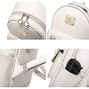 Socute Women Girls Cute Mini Leather Backpacks Fashion Small Daypacks Purses Shoulder Bag Royal Blue