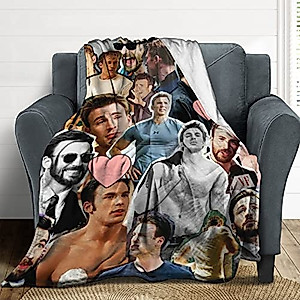 Flannel Throw Blanket Super Soft Fluffy Comfortable Bed Warm Blanket Suitable for Couch Bed Living Room Sofa Bedroom 40"x50"