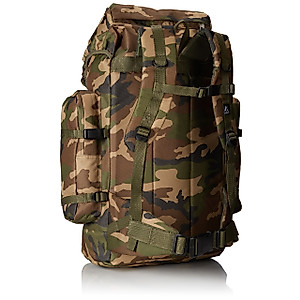 Everest Woodland Camo Hiking Pack, Camouflage, One Size