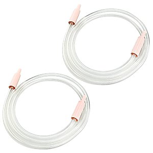 BabyShown Tubing Set Compatible with Zomee Z2 Double Electric Breast Pump. Replace Zomee Z2 Tubing, Z2 Replacement Part, NOT Original Zomee Tubing Set. BPA Free DEHP Free