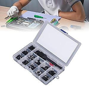 Computer Screw, Electronic Repair Screws Kit Flat Head 600Pcs for Laptop