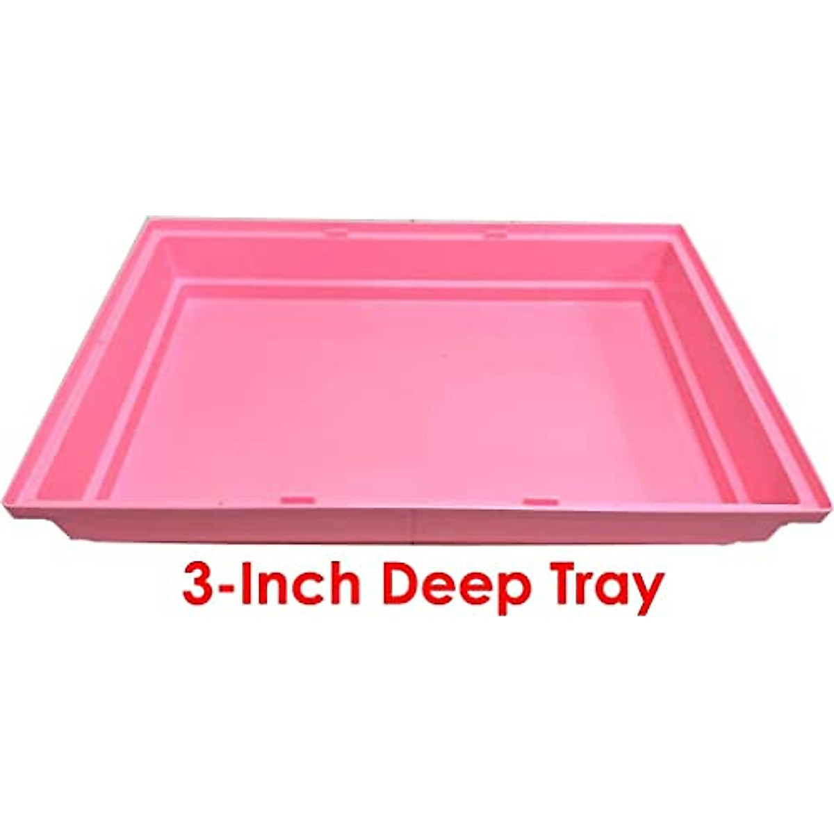 Large 5-Floor Twin Towner Play Tube Habitat Syrian Hamster Rodent Gerbil Mouse Mice Rat Wire Animal Critter Cage (Pink)