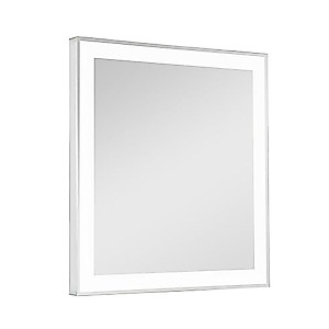 Modern Free Standing Bathroom Vanity with Washbasin | Comfort White High Gloss Collection | Non-Toxic Fire-Resistant MDF-28-Diamond Collection 24"