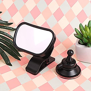 Baby Car Mirror for Rear View Shatterproof Baby Backseat Mirror with Suction Cup 360¡ã Adjustable Safety Car Seat Mirror for Back Seat Rear Facing Infant Clear Wide Vision Rear Facing Car Seat Mirror