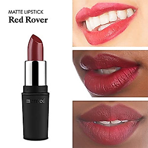 Mented Cosmetics Nude Lipstick for Women, Matte Long-Lasting Lip Stick, 24 Hour Stay Moisturizing Vegan, Paraben & Cruelty-Free, Enhances All Complexions, Perfect for Everyday Makeup, Red Rover