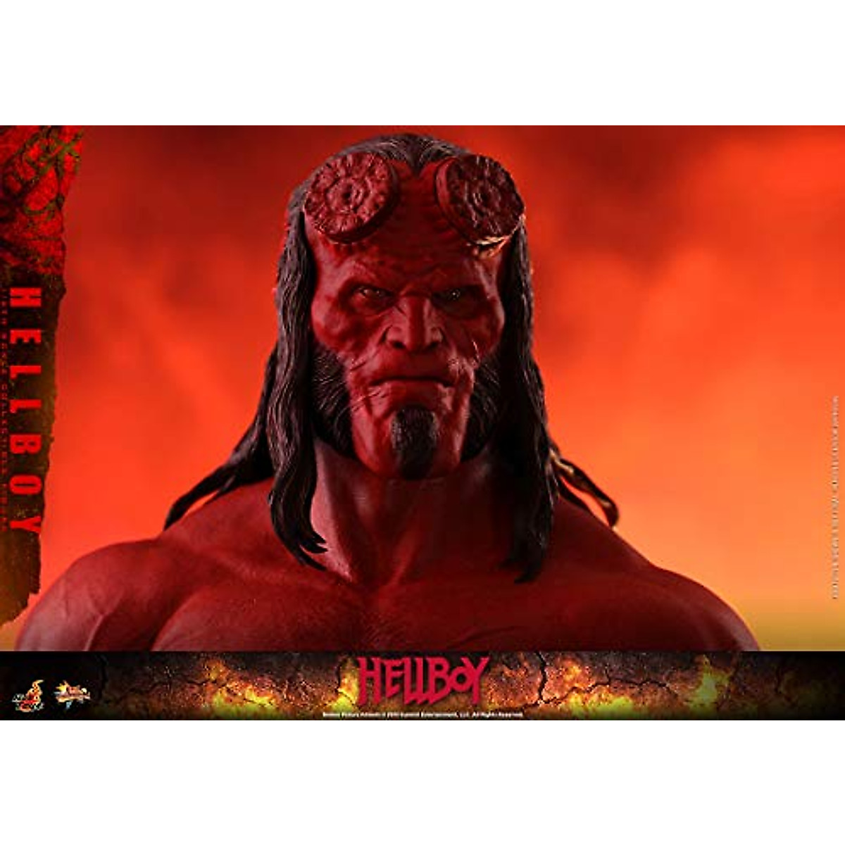 Hot Toys Hellboy 1/6 Sixth Scale Movie Masterpiece Series MMS527 - Hell Boy (2021) Collectible Action Figure