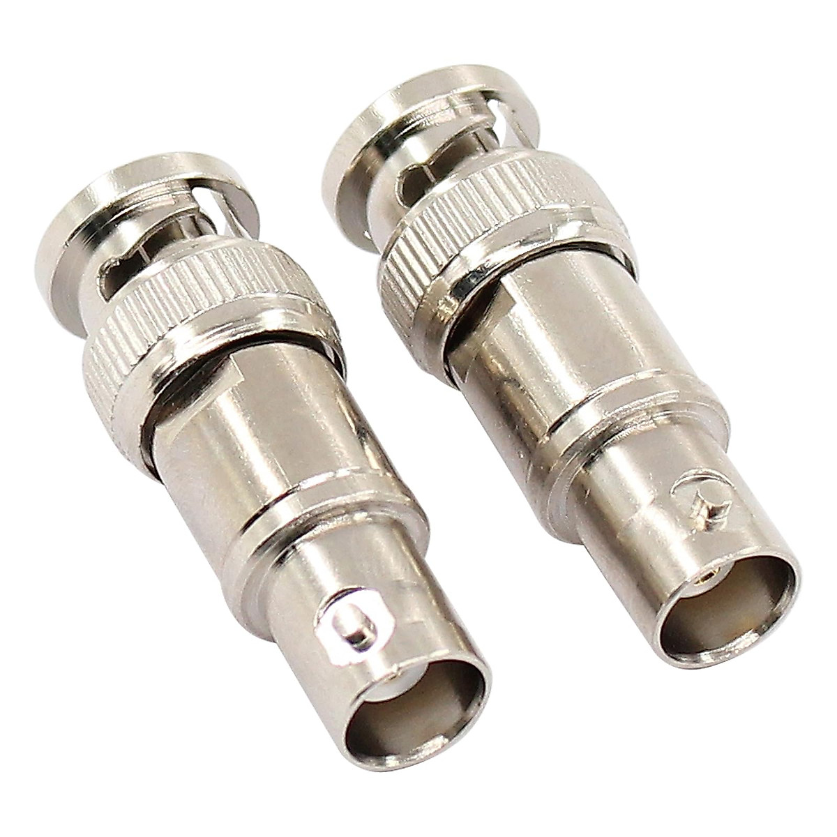 MOTOKU 2X Copper Adapter 50Ohm 38.5mm Insert Type BNC Feed Through Terminator