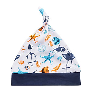 3PCS Baby Boys' Daddy's New Fishing Buddy Outfit Set Short Sleeve Bodysuit, Blue02, 0-3 Months