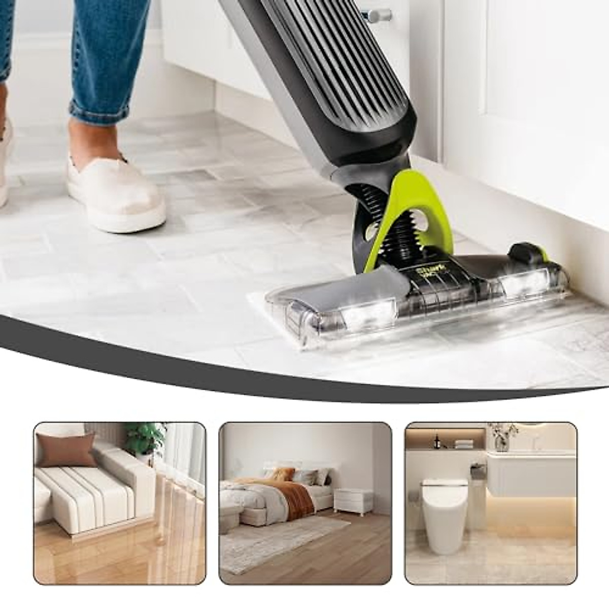 APROPHIC 10 Count Disposable Vacmop Pad for Shark VM252 VM251 VM250 VM200 VM190 Vacuum Mop Pad Refills Compatible with Shark